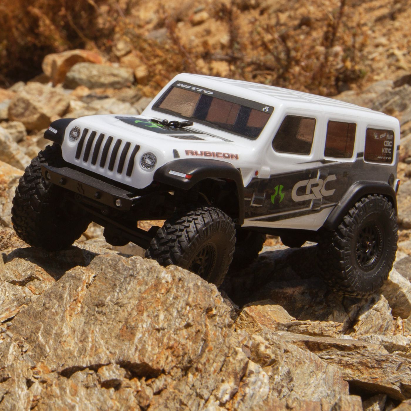 Axial 1/24 SCX24 2019 Jeep Wrangler JLU CRC Rock Crawler 4WD RTR, Wit ...