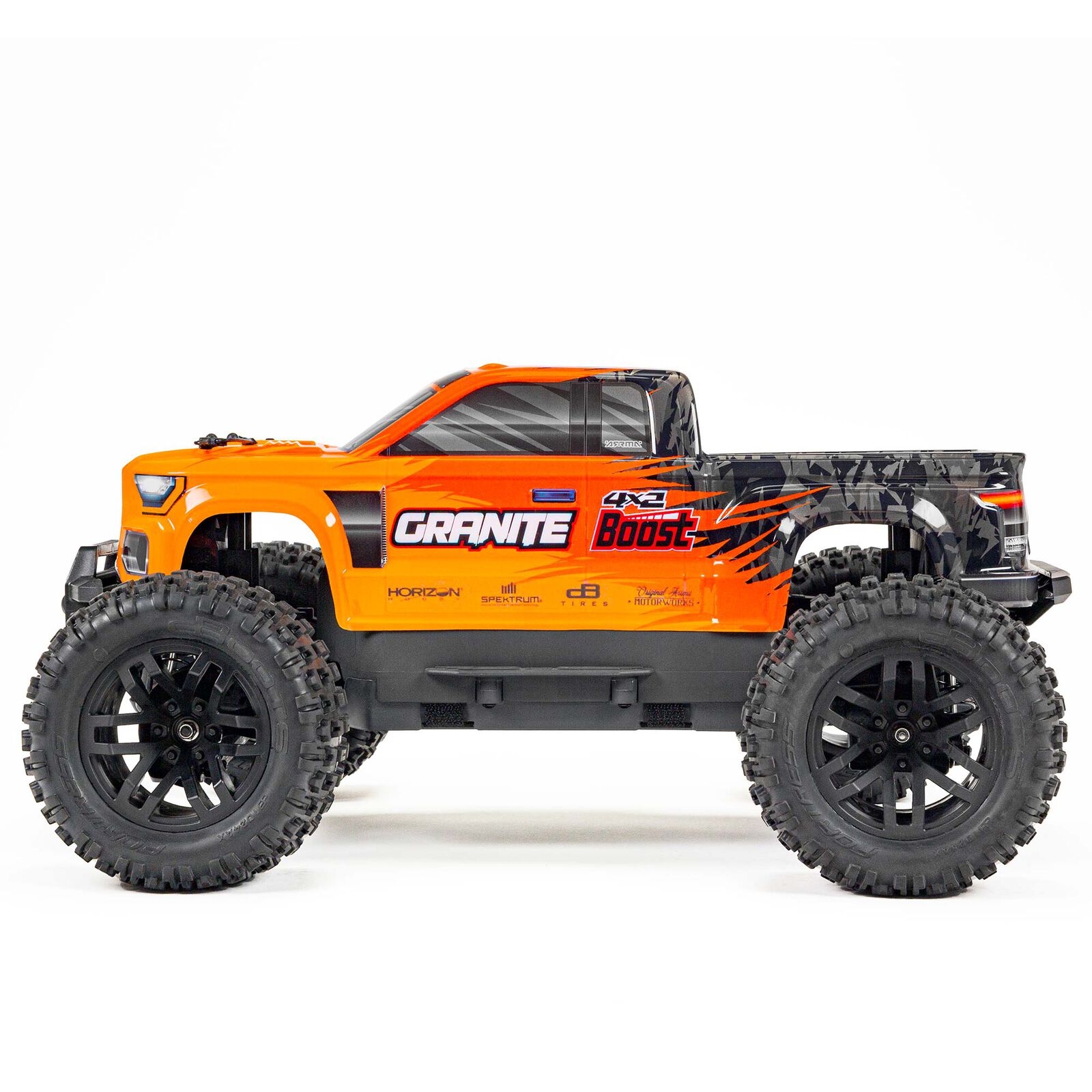 Arrma 1/10 GRANITE 4X2 BOOST MEGA 550 Brus: ARA4102V4T1ed Monster Truck ...