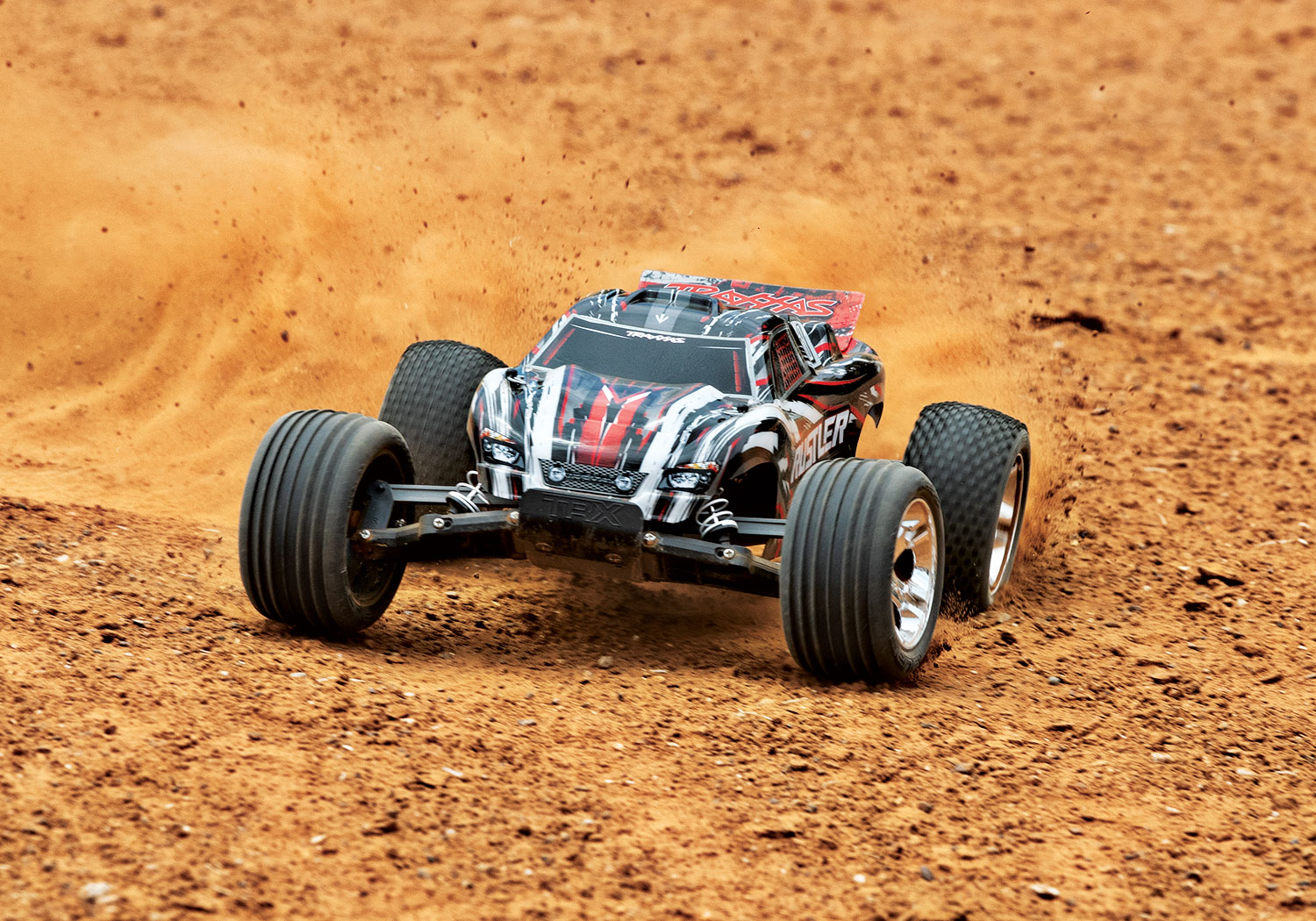 Traxxas Rustler XL-5 electro truggy RTR Red Edition TRX37054-1R