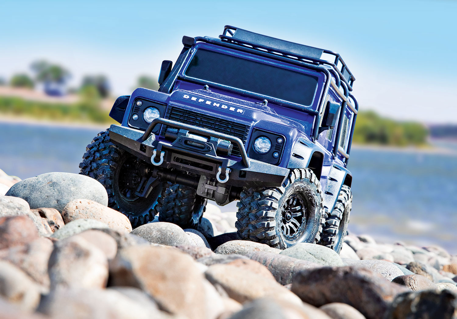 TRAXXAS TRX-4 Land Rover Crawler Limited Edition Blauw TRX82056-4BLUE