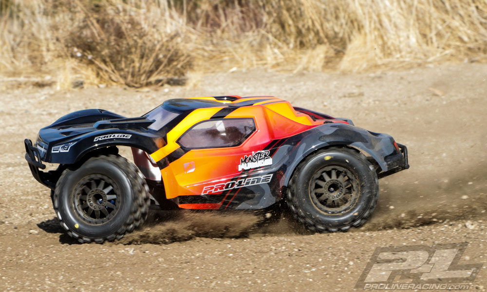 PR3498-17 Pre-Cut Monster Fusion Clear Body for Slash 2wd & Slash ...