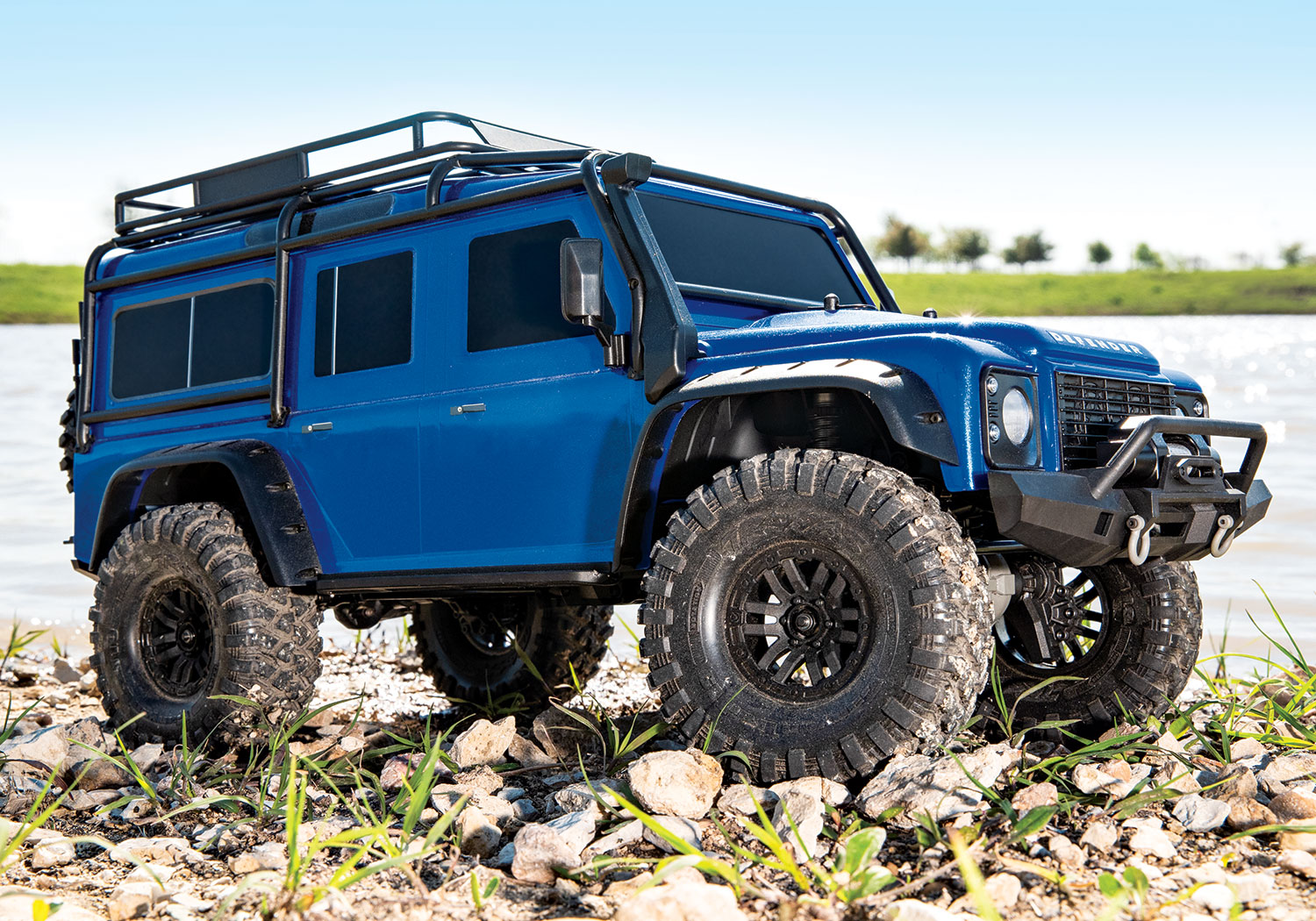 TRAXXAS TRX-4 Land Rover Crawler Limited Edition Blauw TRX82056-4BLUE